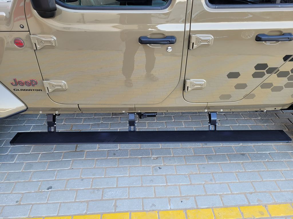 Power Side Steps for Jeep Wrangler JT GLADIATOR With Lights – am-wrangler