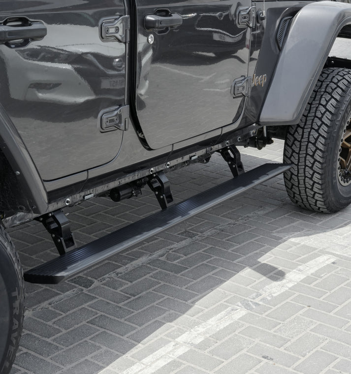 Power Side Steps With LED lights for Jeep Wrangler JL & Wrangler 392 ...