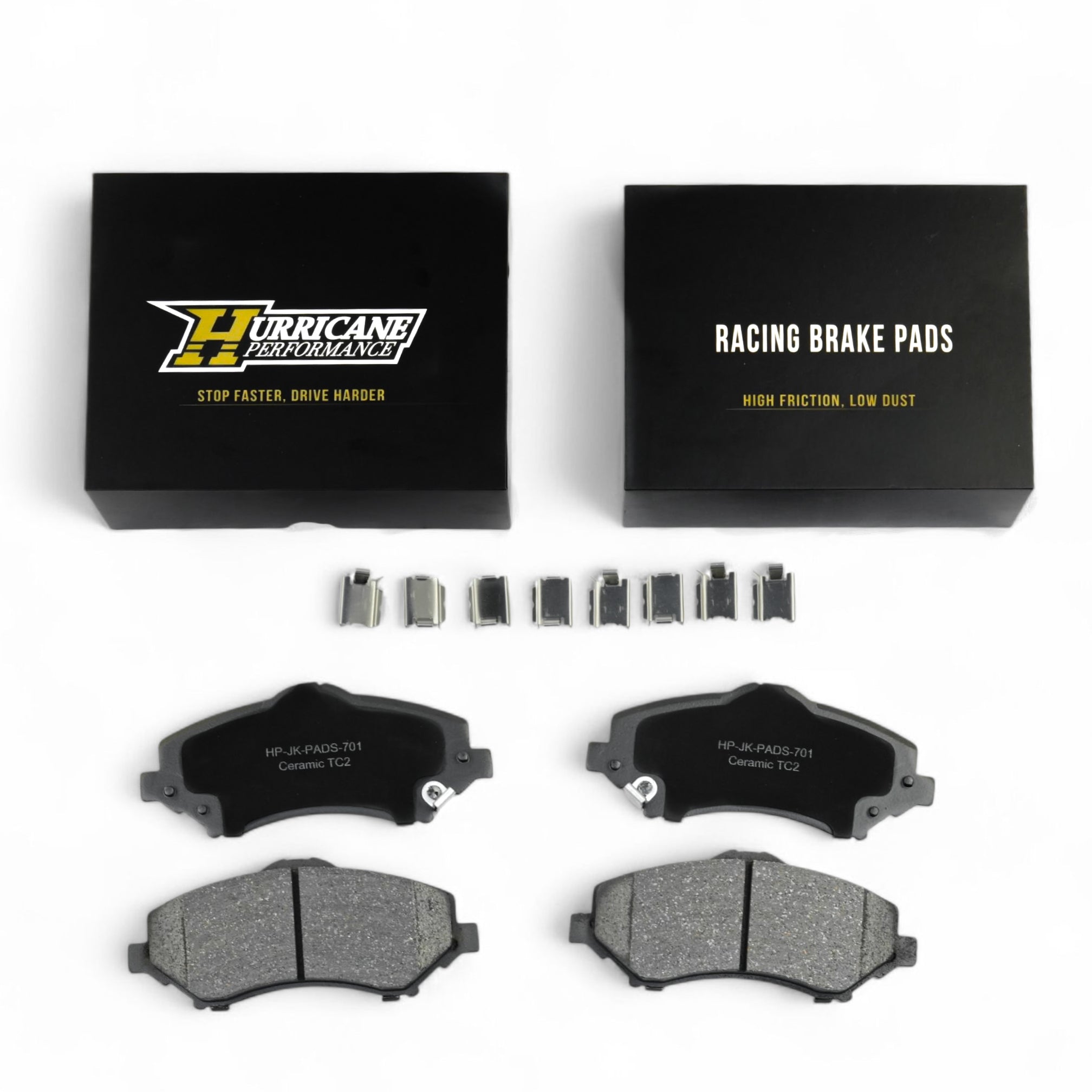 Hurricane Performance Front Racing Brake Pads For Jeep Wrangler JK – am ...