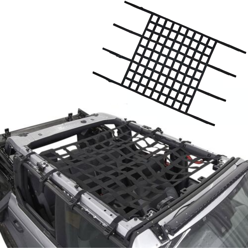 Car Roof Mesh Hammock for Ford Bronco 2021-23 4 Door – am-wrangler