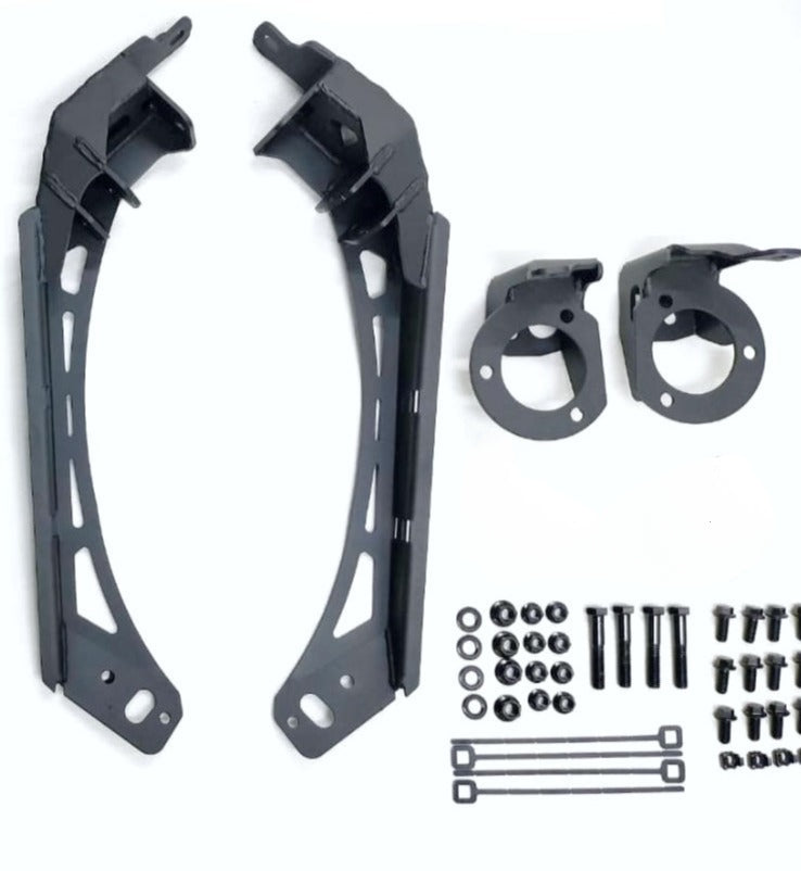 FRONT SECONDRY SHOCKS HOOP KIT FOR FJ CRUISER PRADO, 4RUNNER AND FORTU ...