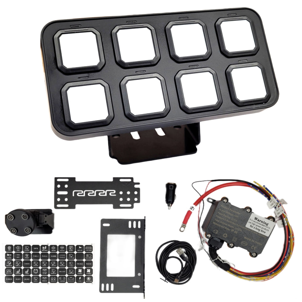 AMR 8 Gang Switch Panel, Universal Circuit Control Relay System Box wi ...