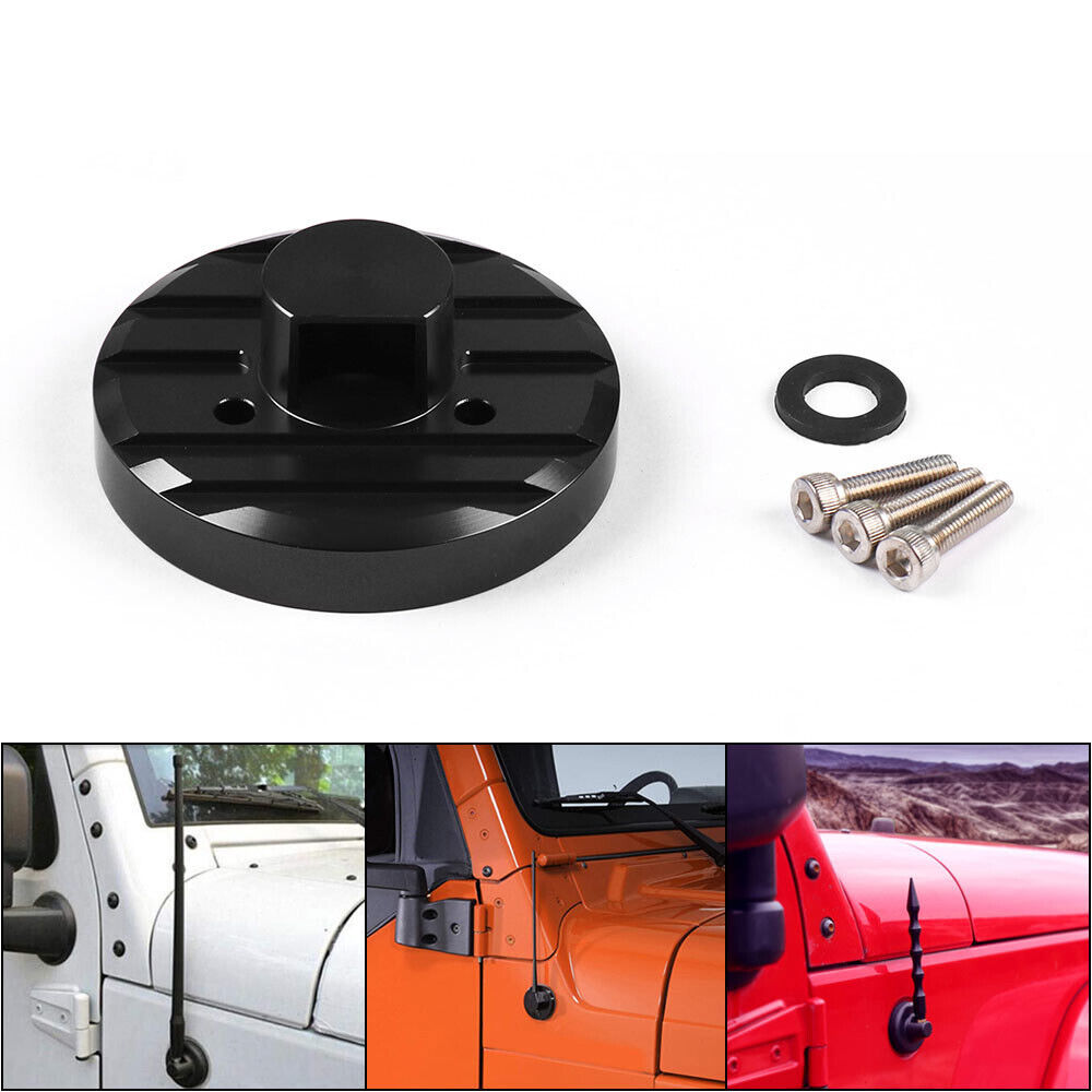 AMR Aluminum Antenna Base Cover for Jeep Wrangler JK/JL – am-wrangler