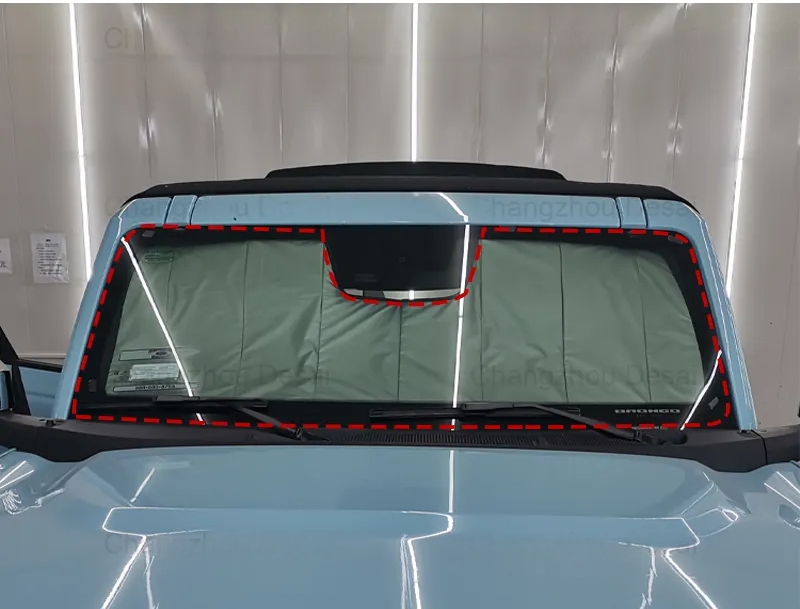 Front Window Sunshade for Ford Bronco – am-wrangler