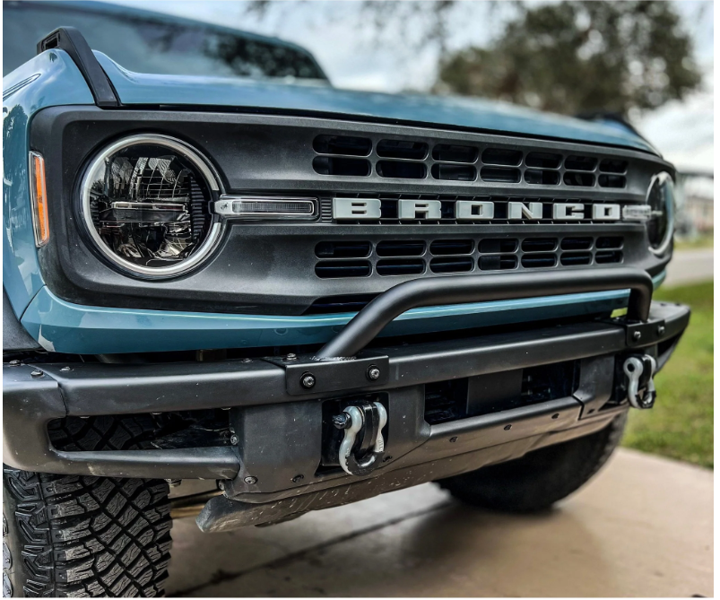 Mini Bull Bar For 2021+ Ford Bronco - Modular Bumper – am-wrangler